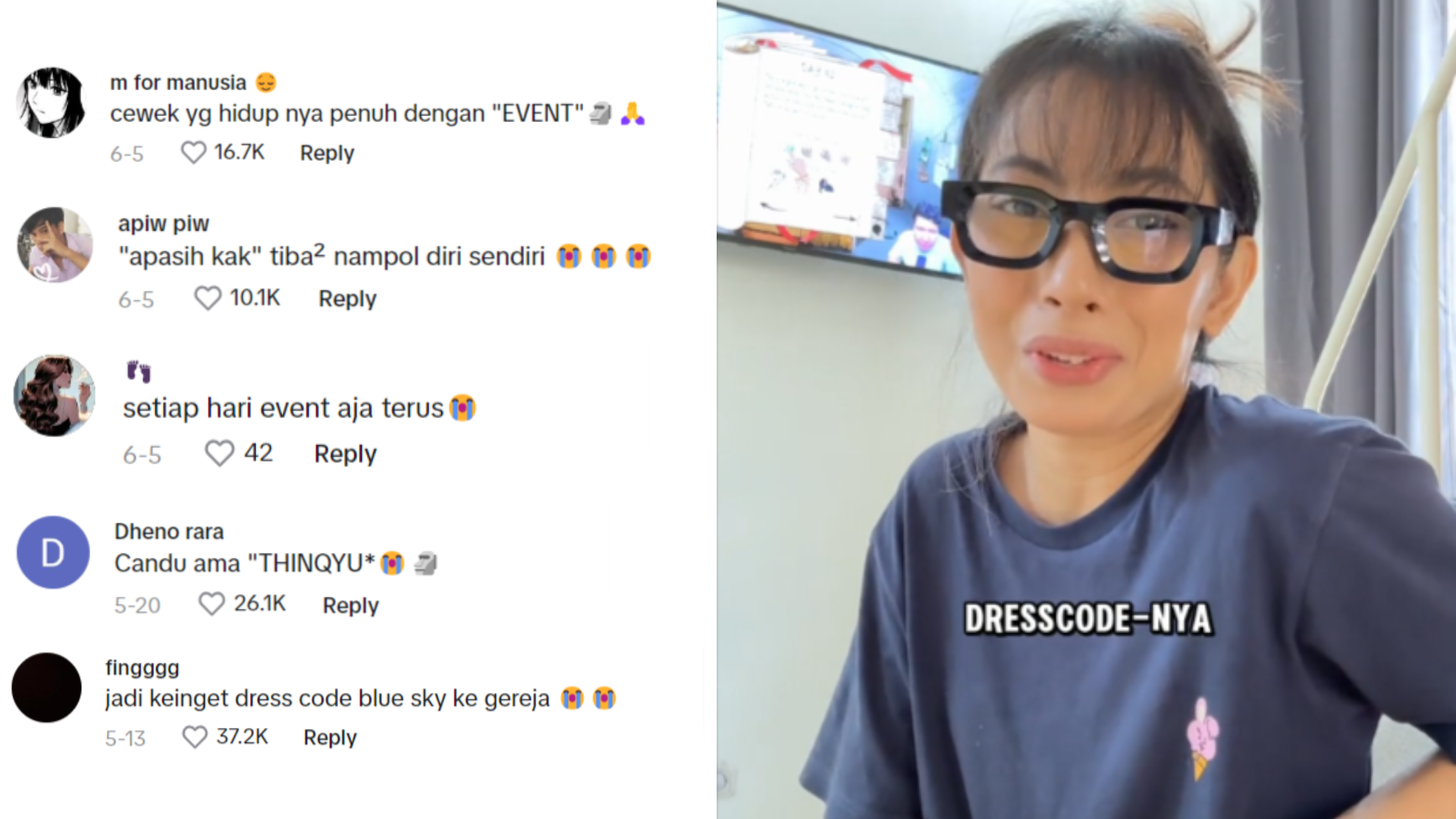 Claresta Dami: Fashionista “Dress Code Event”