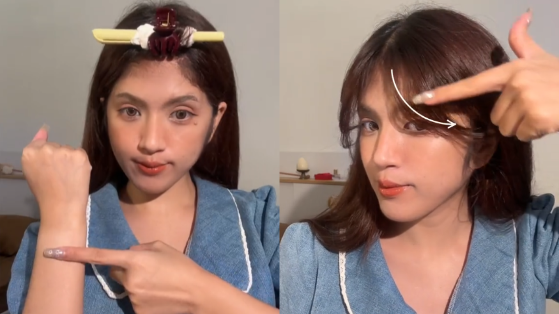 Step-by-Step Tutorial Curtain Bangs untuk Pemula