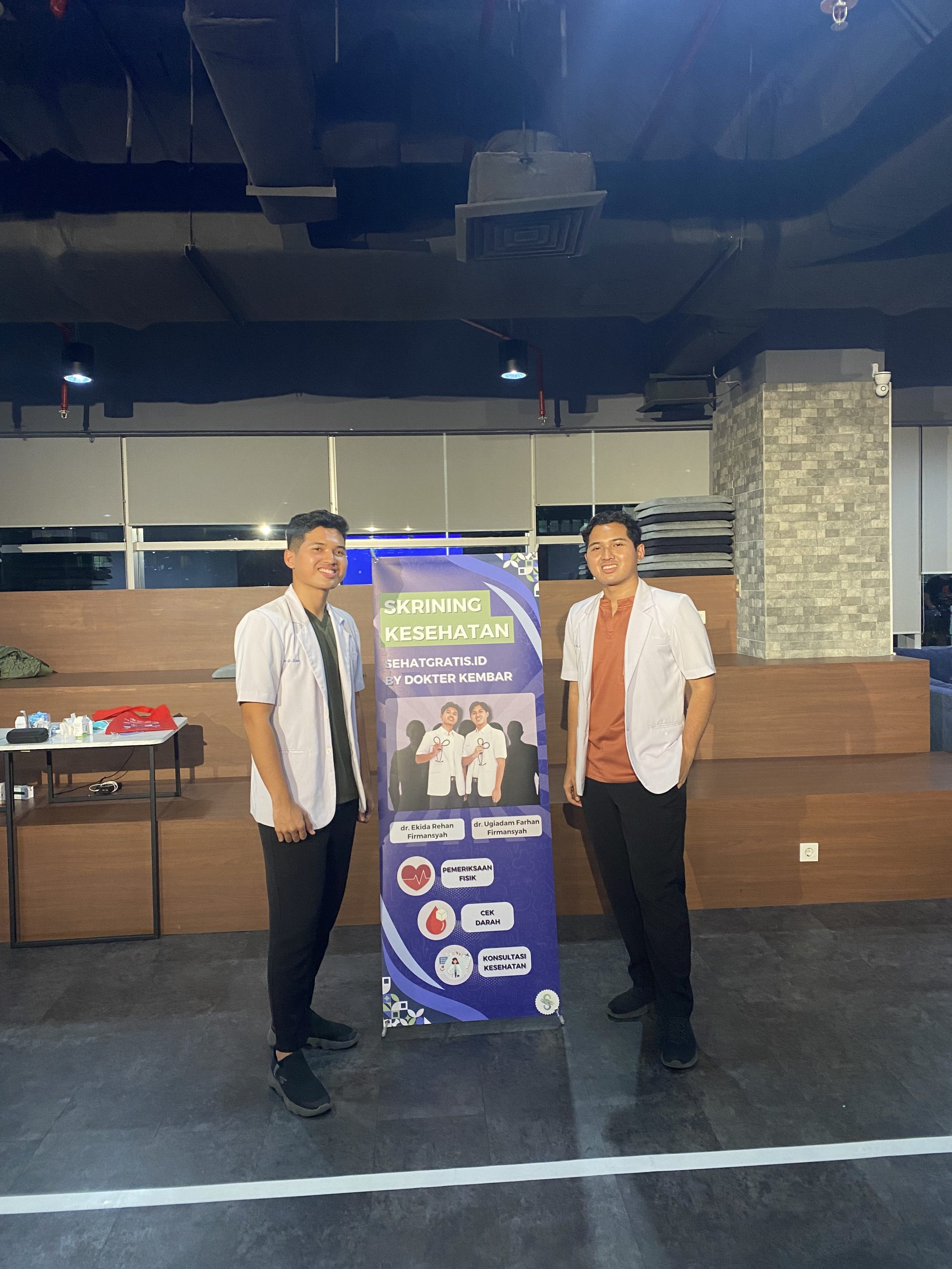 Skrining Kesehatan Bareng Dokter Ekida dan Farhan